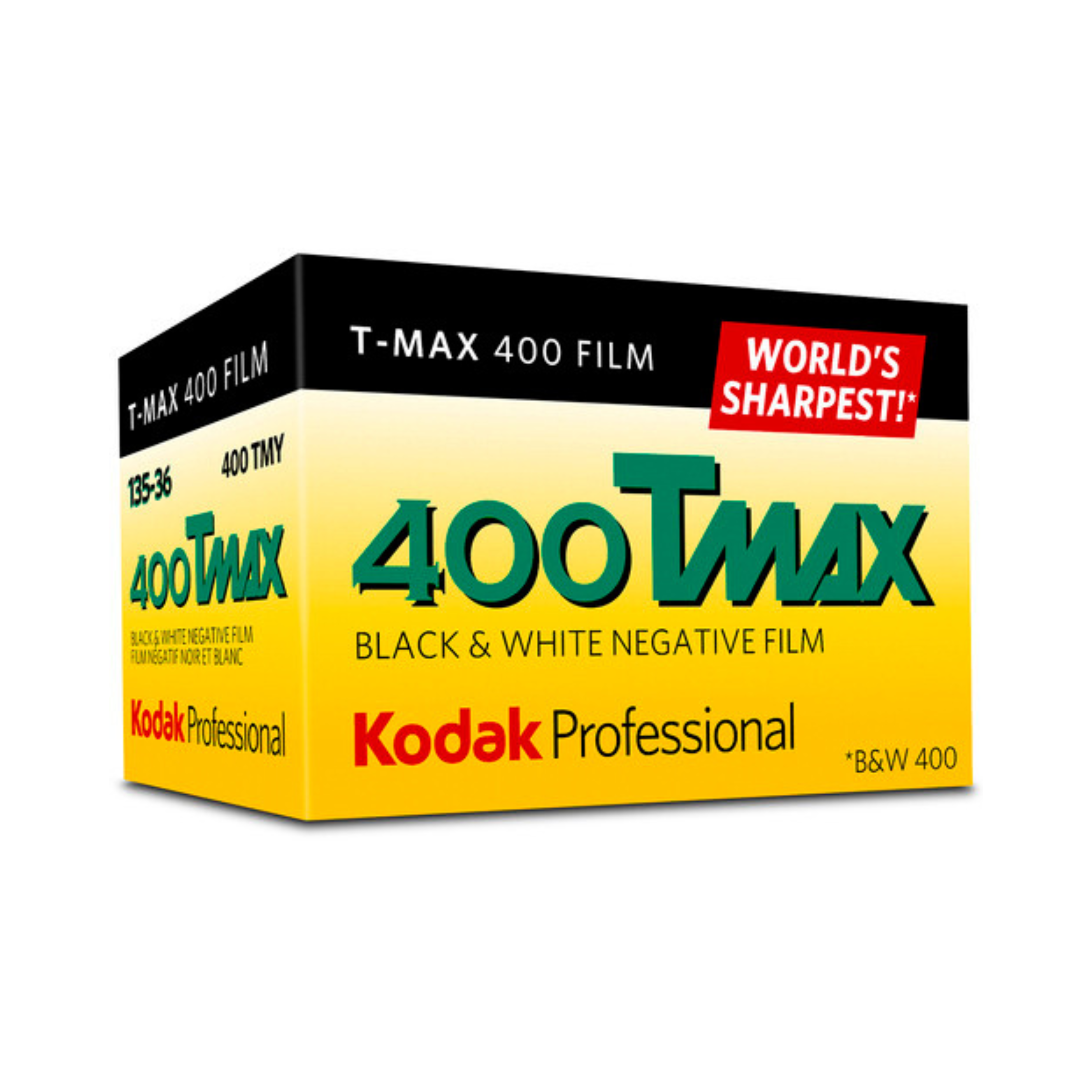 Kodak Professional T-Max 400 Black and White Negative Film (35mm - 24 ...